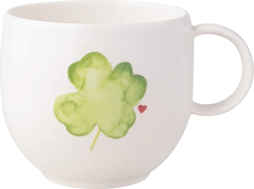 Villeroy&Boch Villeroy & Boch With Love Good Luck hrnek s uchem, 12,5 × 9,4 × 8,3 cm, 290 ml