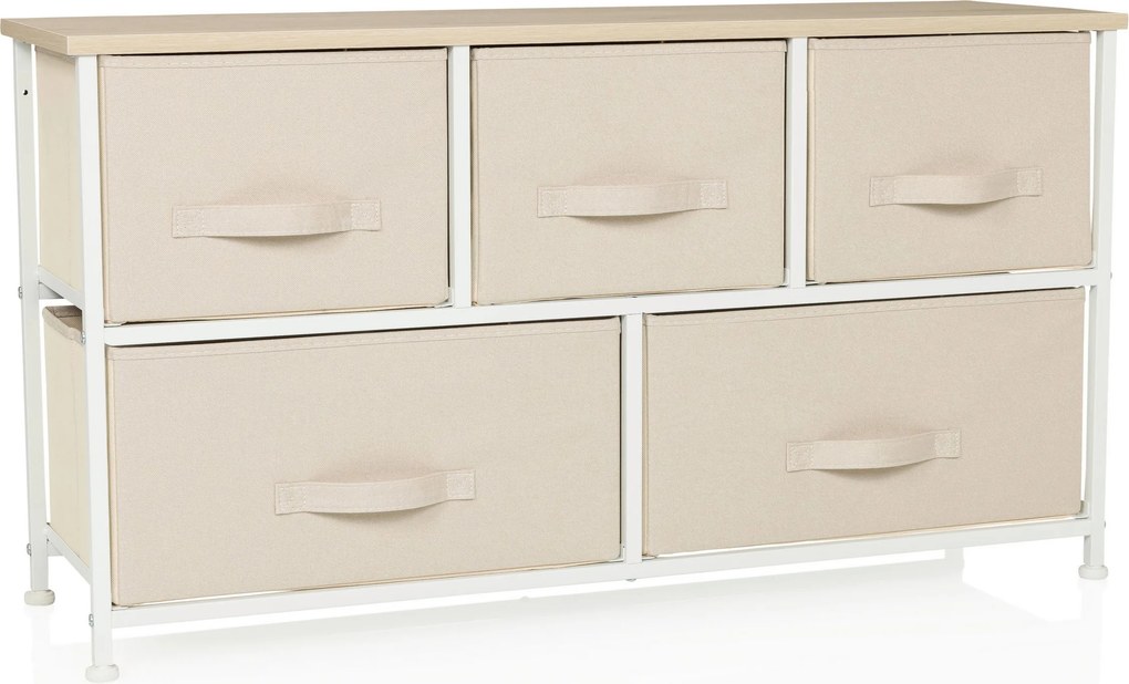 XXXLutz KOMODA, béžová, 100/55/30 cm MID.YOU - Široké komody - 001918013501
