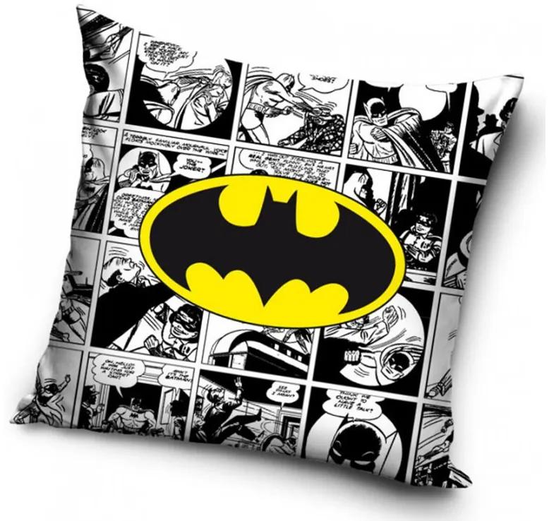 Carbotex Povlak na polštářek 40x40 cm - Batman Komiks