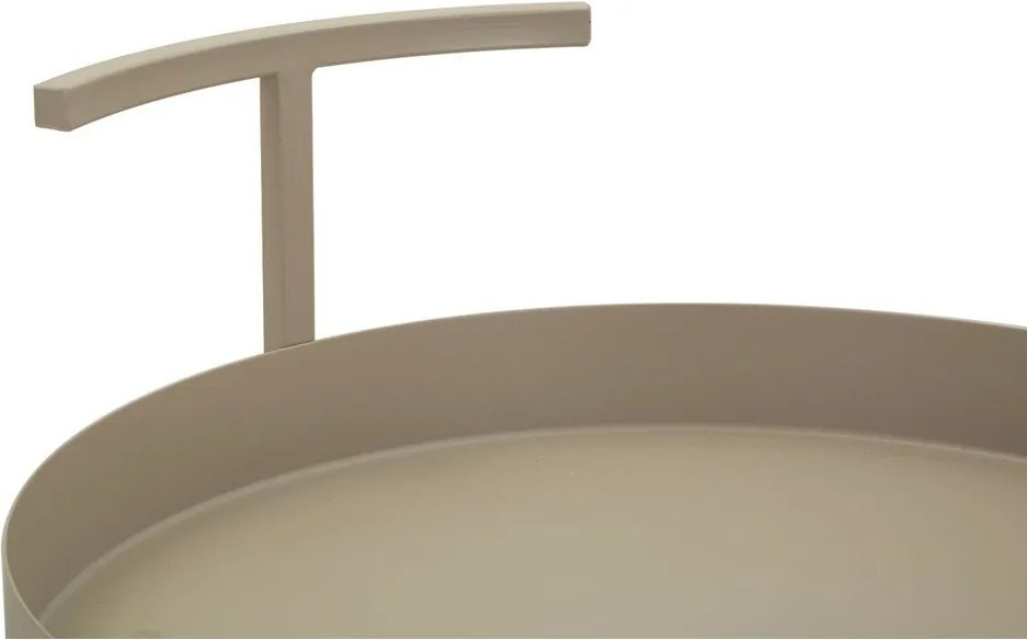 Kovový servírovací stolek na kolečkách 49,5x40 cm Saturn – Mauro Ferretti