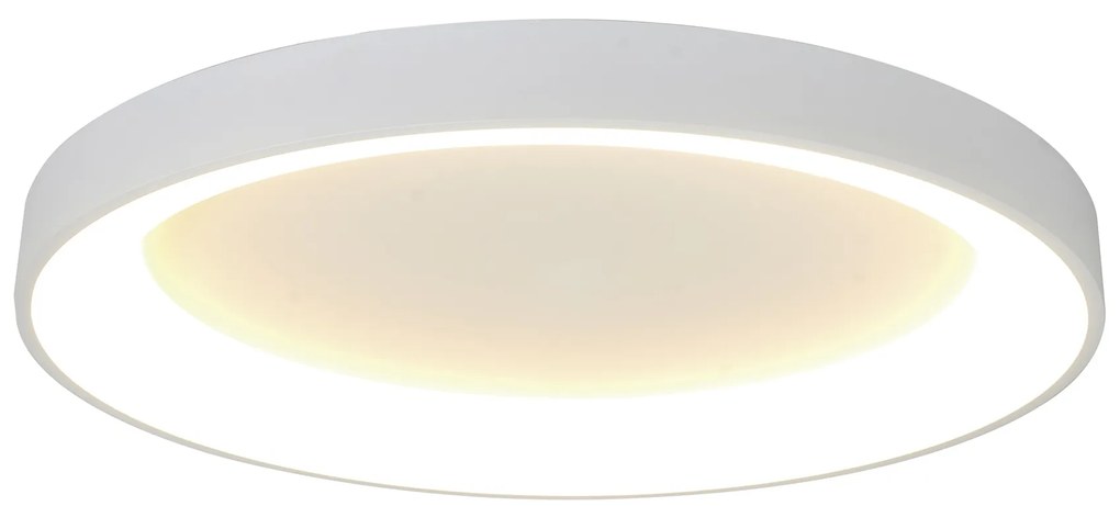 Mantra Niseko II, stropní kruhové svítidlo LED 78W, 2700-5000K, dálk. ovládání, bílá, průměr 90cm