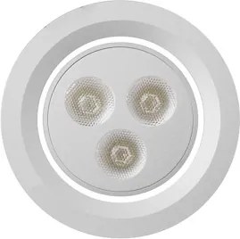 Podhledové LED svítidlo Panlux KVL-3S/AL studená bílá