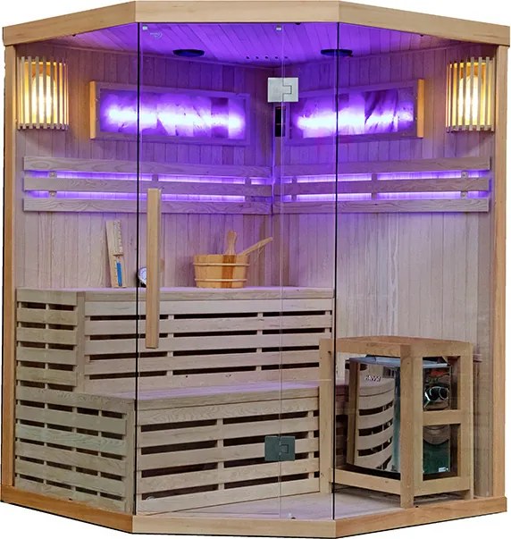 BPS-koupelny Finská sauna Relax  150x150, 4-5 osob