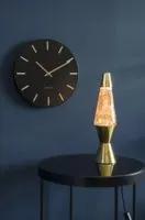 Designové nástěnné hodiny KA5821BK black Karlsson 30cm