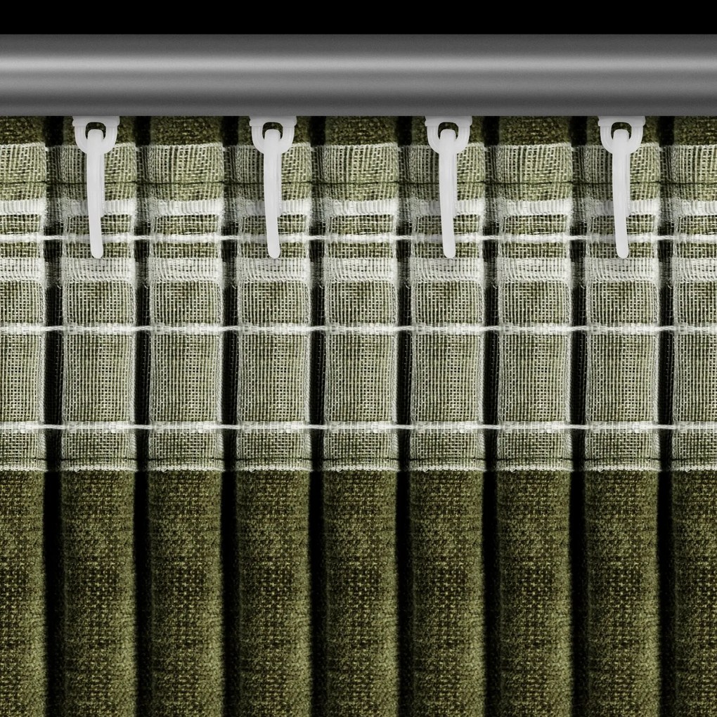 ZÁVĚS NA PÁSCE VANI 140X270 CM OLIVOVÝ