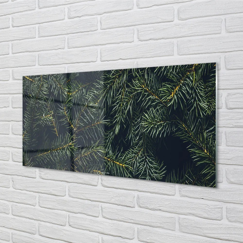 akrylový obraz Vánoční strom větvičky 100x50 cm