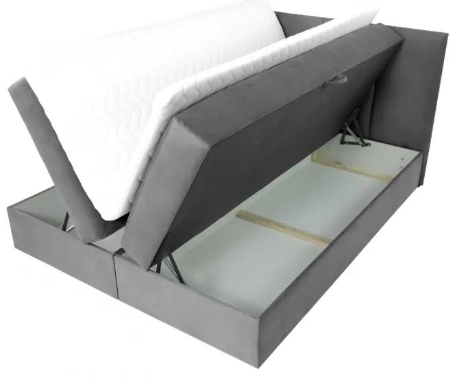 Kontinentální postel Gonzo, Potah: Manila 02, Rozměr postele: 180 x 200 cm