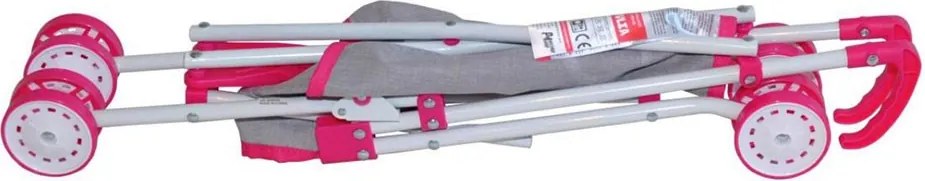 Dětský golfový kočárek pro panenky Milly Mally Julia Prestige Pink