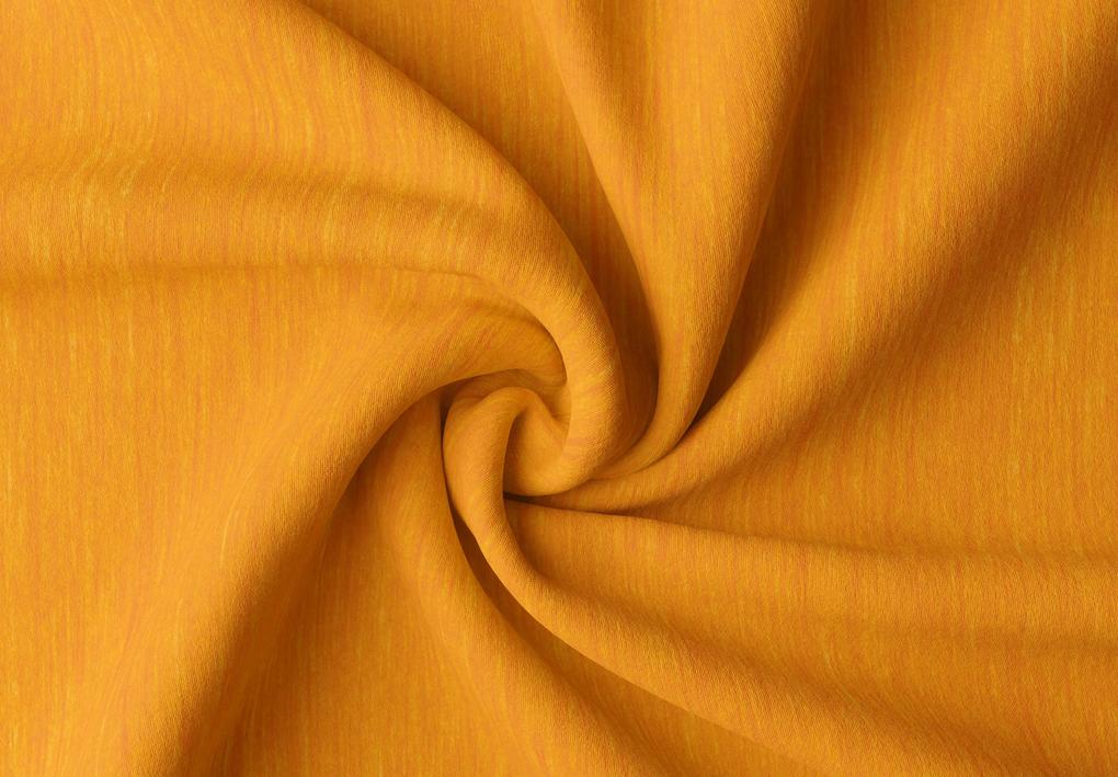Orbytex Zatemňovací závěs hotový - žíhaný oranžový 06 Rozměry: Š/V 145x150 (1ks), Vršek závěsu: ŘASÍCÍ STUHA