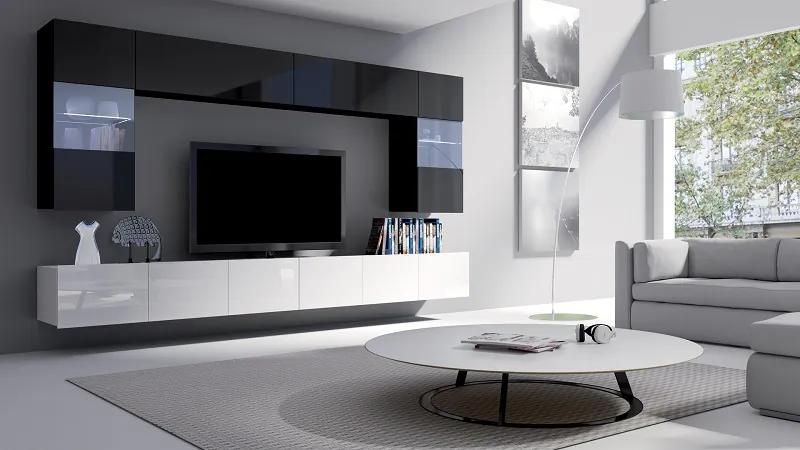 Televízní stolek 100 Calabrini Zvolte barevné provedení: Černý lesk
