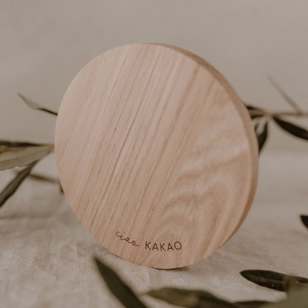 Eulenschnitt Dřevěný podtácek Oak Ciao Kakao, přírodní barva, dřevo