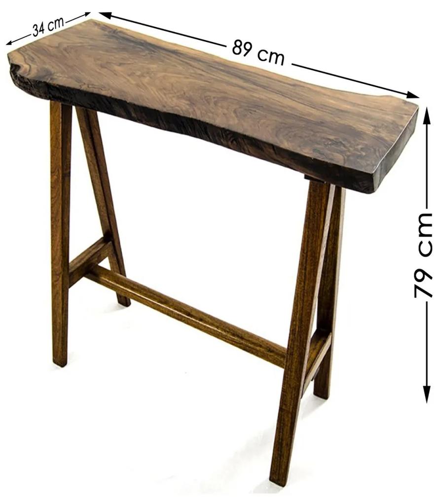 Odkládací stolek MALAO ořech