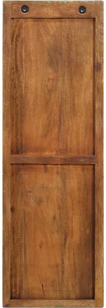 Nástěnné věšáky 2 ks 36 x 3 x 110 cm masivní recyklované dřevo 337067