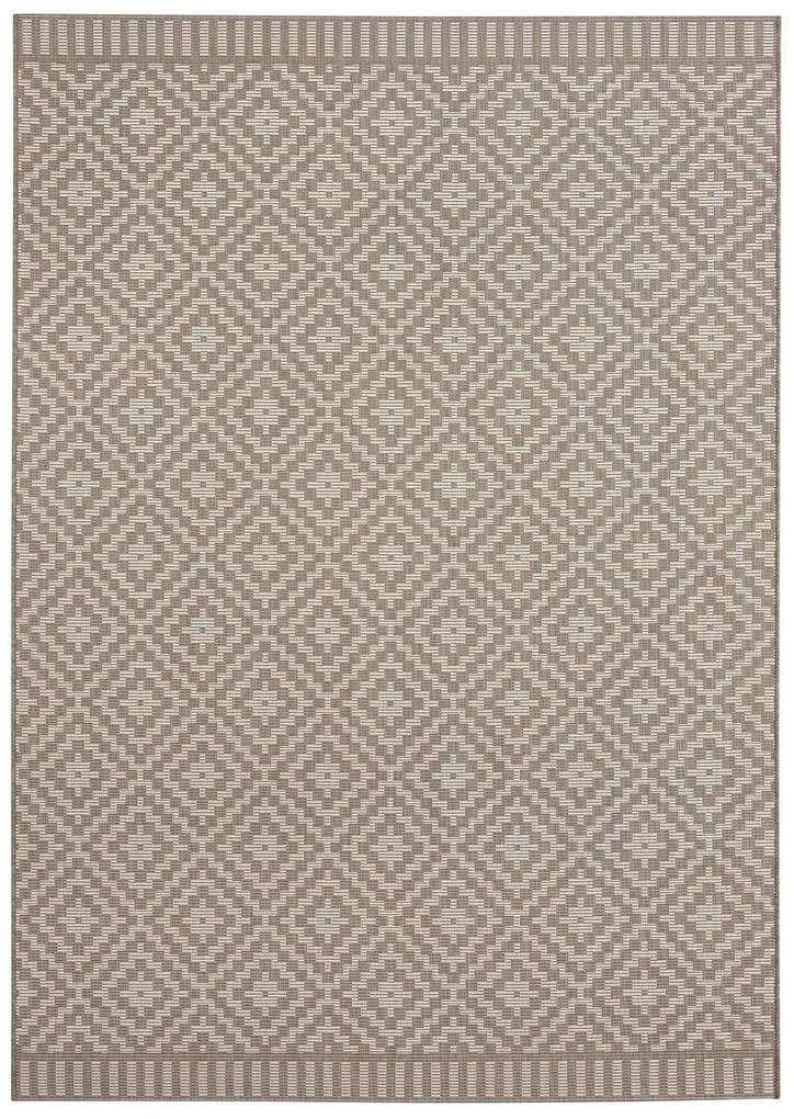 Mujkoberec Original Kusový koberec Mujkoberec Original Mia 103521 Taupe – na ven i na doma - 200x290 cm