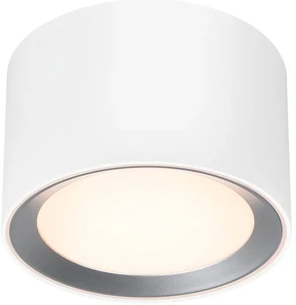 Nordlux smart led světlo landon ip44, 125 × 82 mm, 8 w, led, 700 lm, bílé