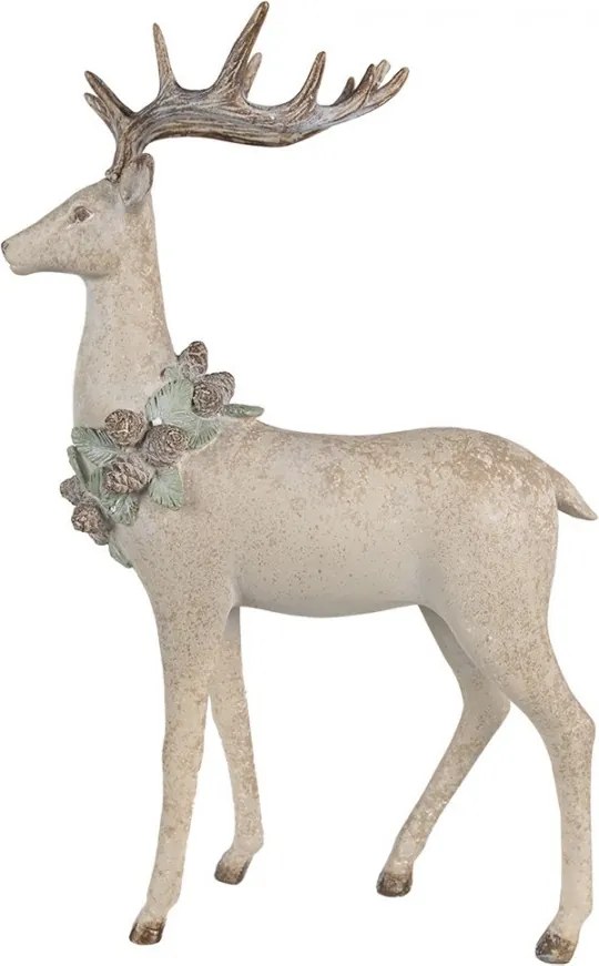 Dekorace figurka jelen Deer - 32*14*49 cm