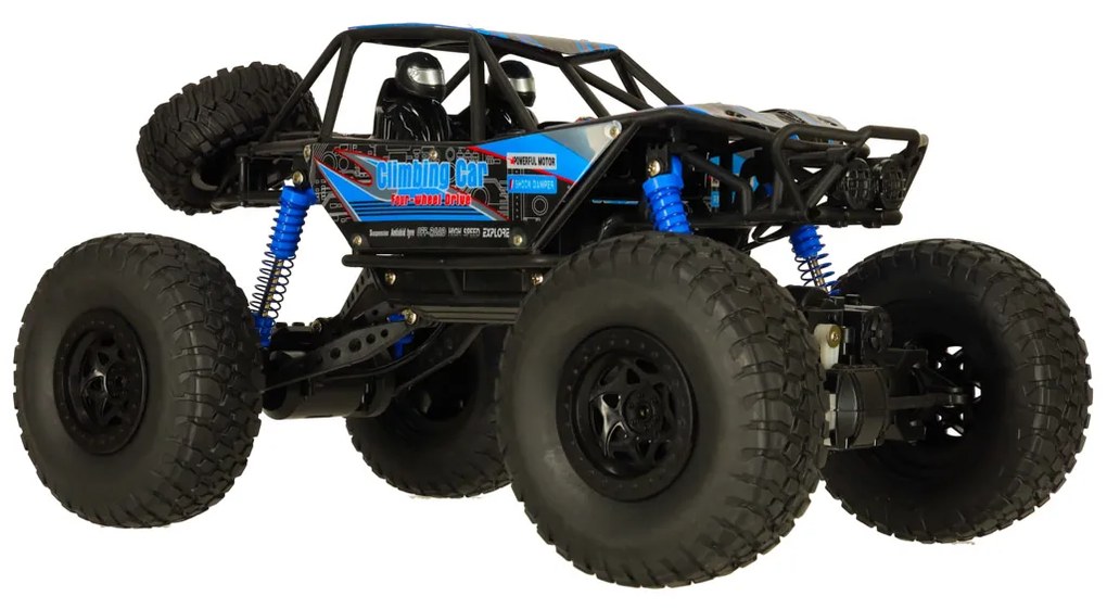 Creative Corner RC Crawler Climbing Car 1:10 4WD 48cm modrý
