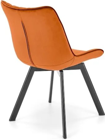 Jídelní otočná židle Halmar K520 skořicová
