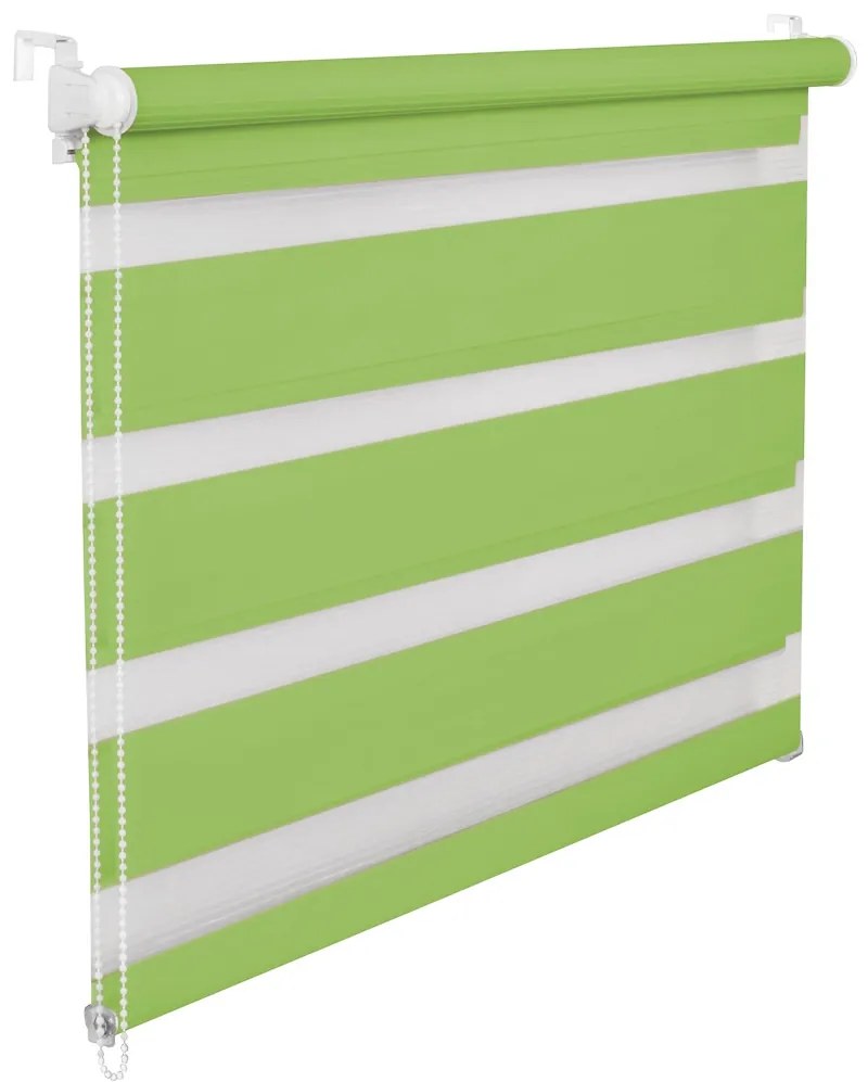 ZEBRA-SHOP Roleta DEN A NOC / MINI / STANDARD / hrášková / BH 207 Barva mechanizmu: hnědá, Výška: 150, Šířka: 90