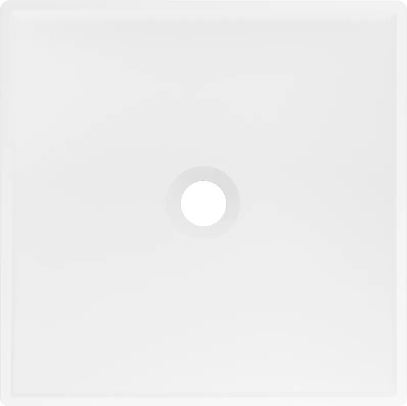 Mexen Xola-1 volně stojící umyvadlo z konglomerátu 40 x 40 cm, bílá mat - 26594000