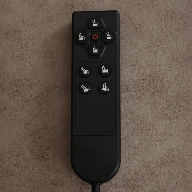 Polohovací křeslo béžové, elektrické TV-L8904 LAN3