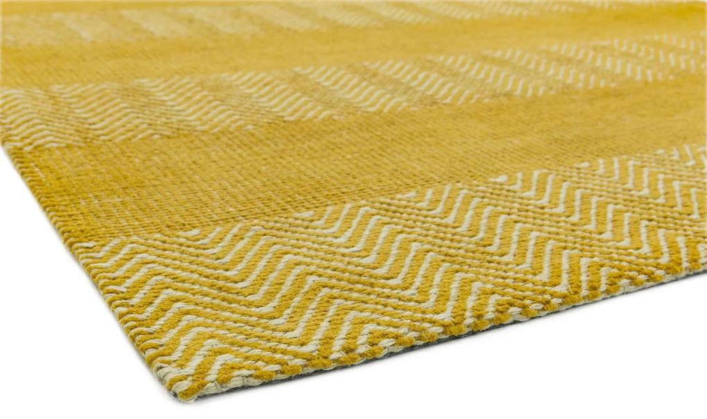 Tribeca Design Kusový koberec Rebel Yellow běhoun Rozměry: 66x200 cm