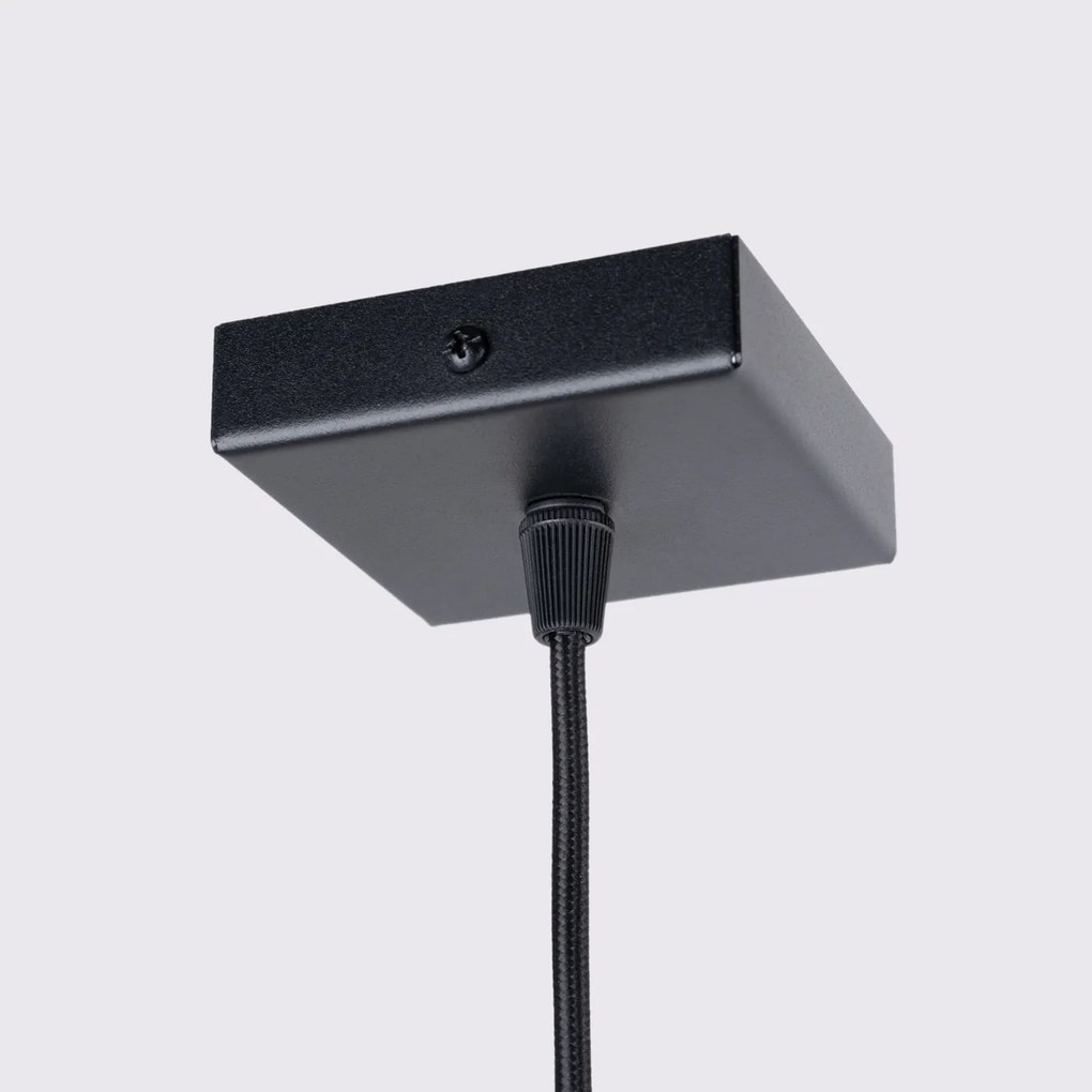 Sollux Lighting Závěsné svítidlo KARBON 1 Černá