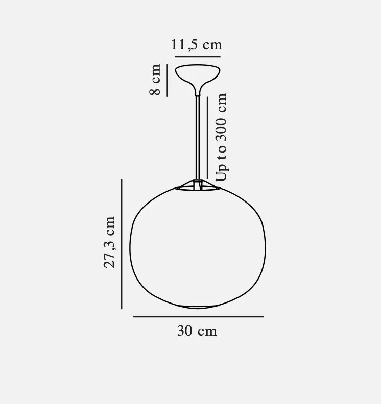 Nordlux Závěsné svítidlo Navone Velikost: 300 mm