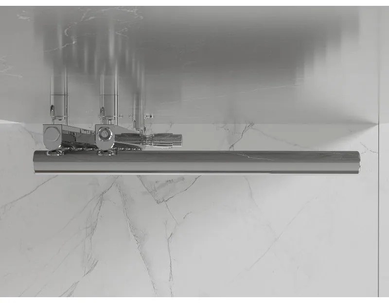 Mexen Jukon, topné těleso 988 x 500 mm, 364 W, chromová, W116-0988-500-00-01