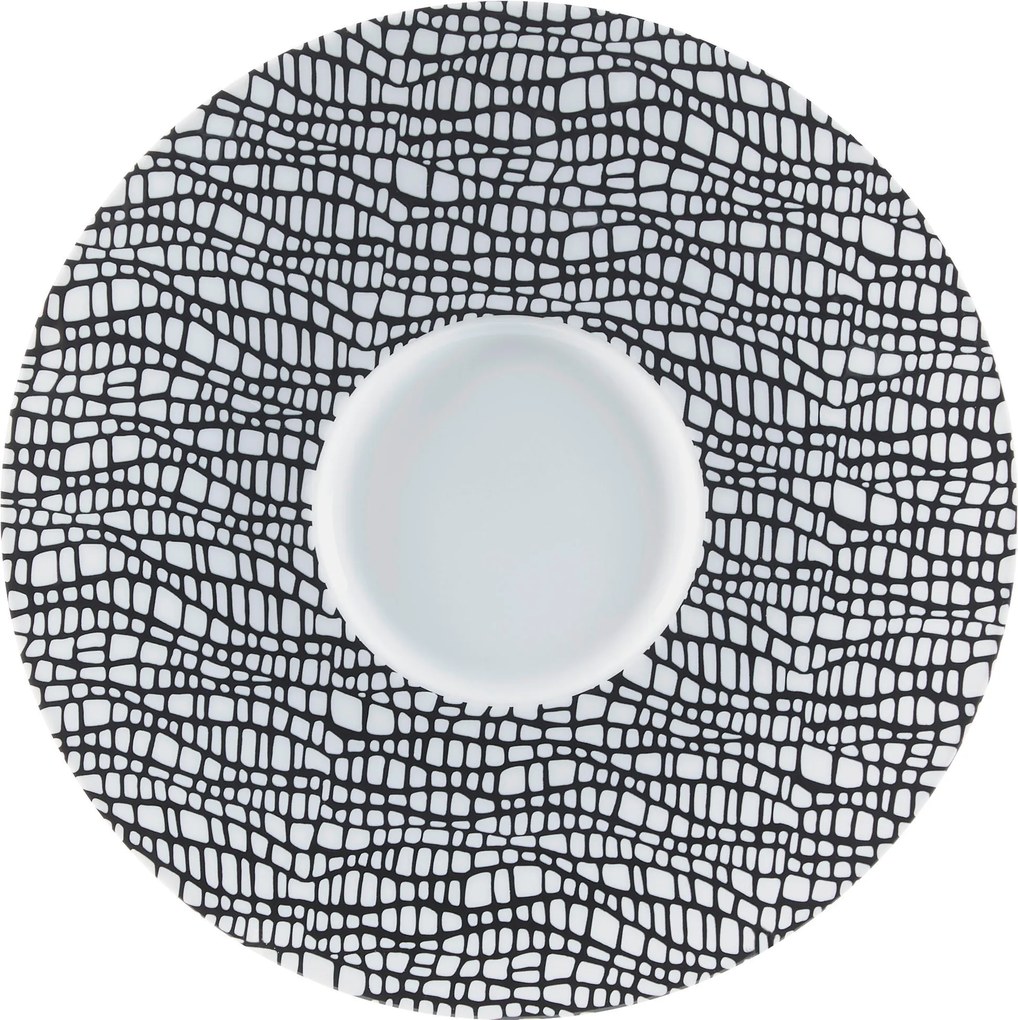 XXXLutz PODŠÁLEK Life Fashion Glamorous Black 16,5 cm Seltmann Weiden - Šálky & podšálky - 003123024003