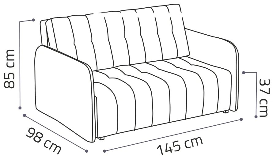 FN Rozkládací křeslo Vivian Grand III - Paros 05