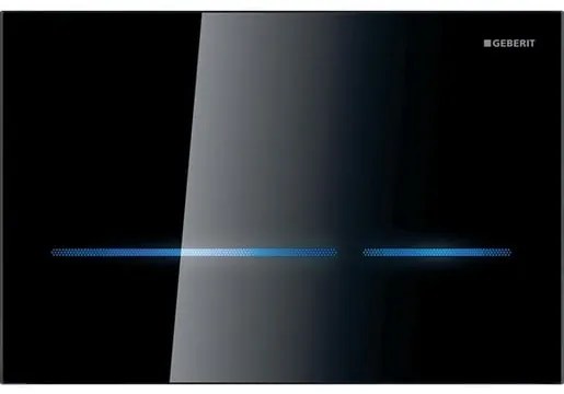 Geberit Sigma80 ovládací tlačítko sklo černá 116.090.SG.6