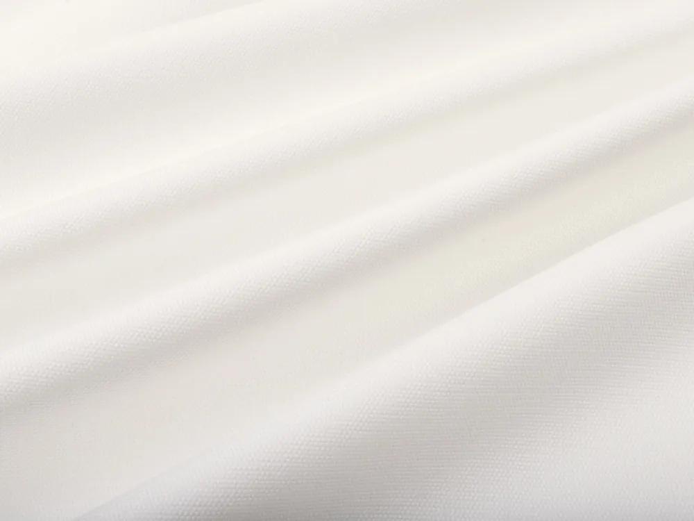 Biante Bavlněný běhoun na stůl Panama PAN-001 Bílý 35x140 cm
