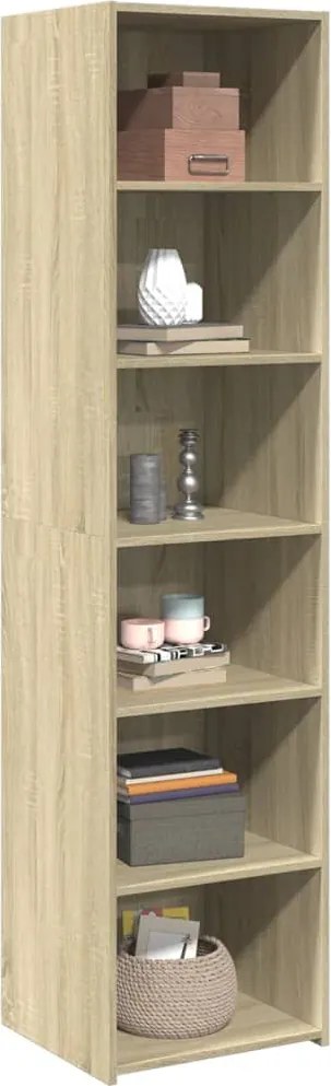 Skříň highboard dub sonoma 45 x 41 x 185 cm kompozitní dřevo 3281675