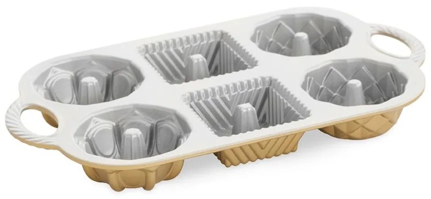 Nordic Ware Forma na 6 mini bábovek zlatá 1,4 l 91277