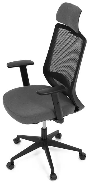 Ergonomická kancelářská židle AURELIE - černá síťovina Barva: černá