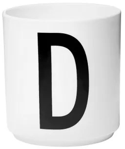 Porcelánový hrnek Letter D Design Letters