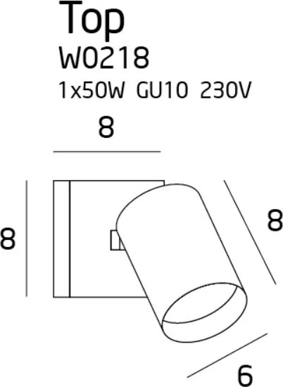 MAXlight W0218 bodové svítidlo TOP