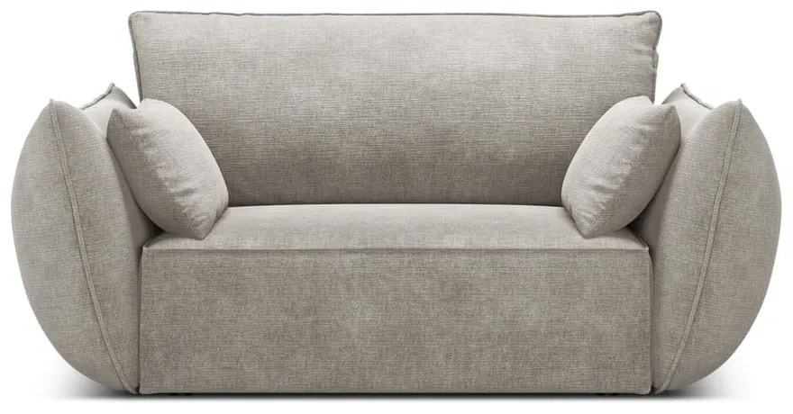 Světle šedé žinylkové křeslo Vanda - II. jakost – Mazzini Sofas