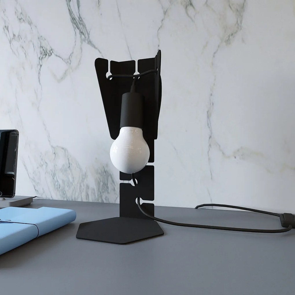 Sollux Lighting Stolní lampa ARBY černá