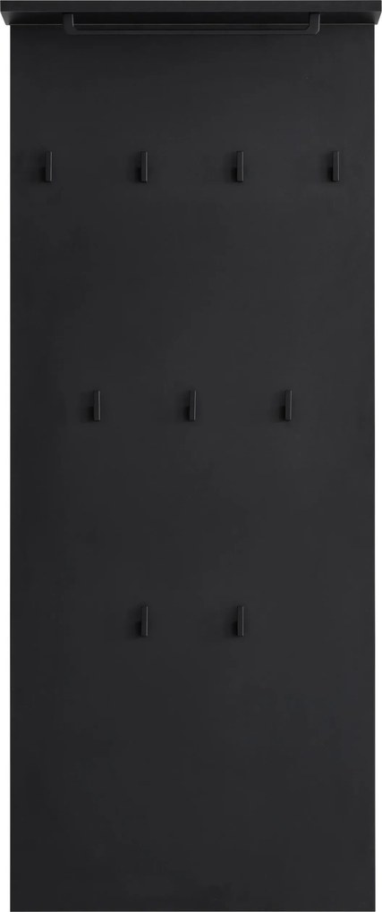 XXXLutz ŠATNÍ PANEL, černá, 50/110,6/20,9 cm MID.YOU - Šatní panely - 000895007102