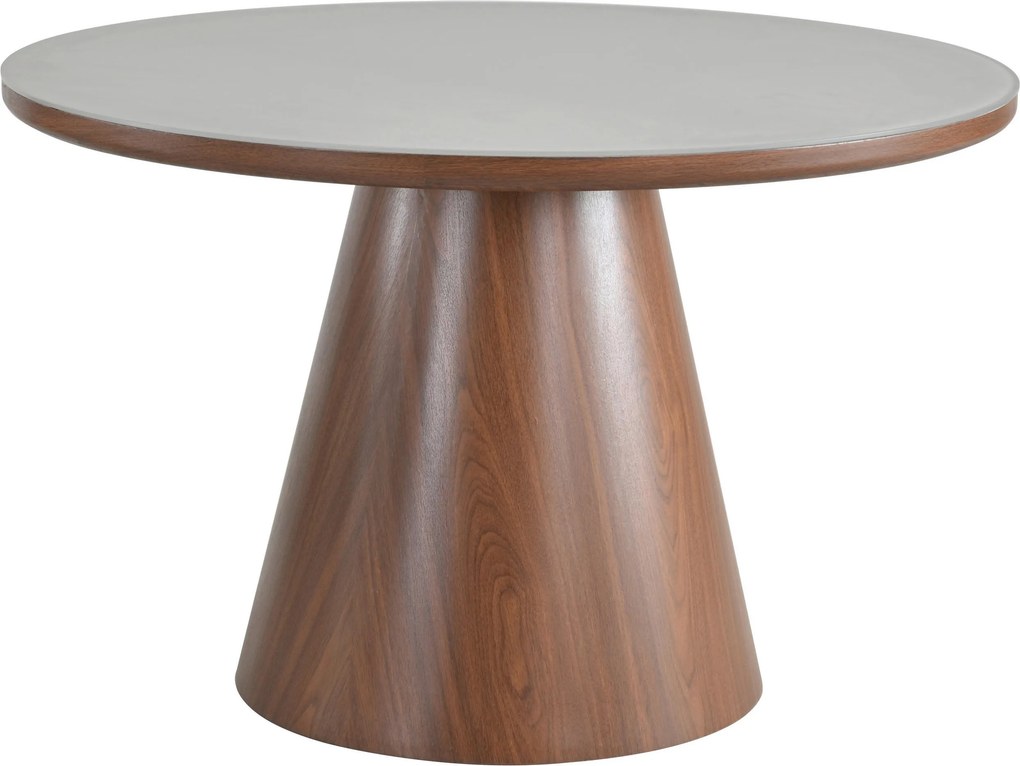 XXXLutz JÍDELNÍ STŮL, tmavě šedá, barvy vlašských ořechů, 120/76 cm MID.YOU - Jídelní stoly - 002721002001