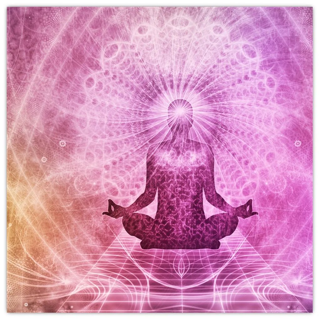 Obraz - Meditační aura (30x30 cm)