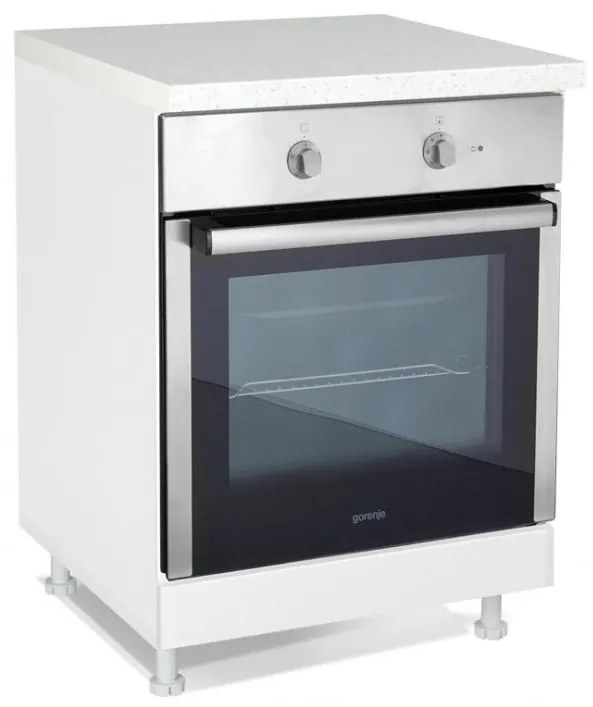 Spodní skříňka IN MDF D 60 R - bílá lesk