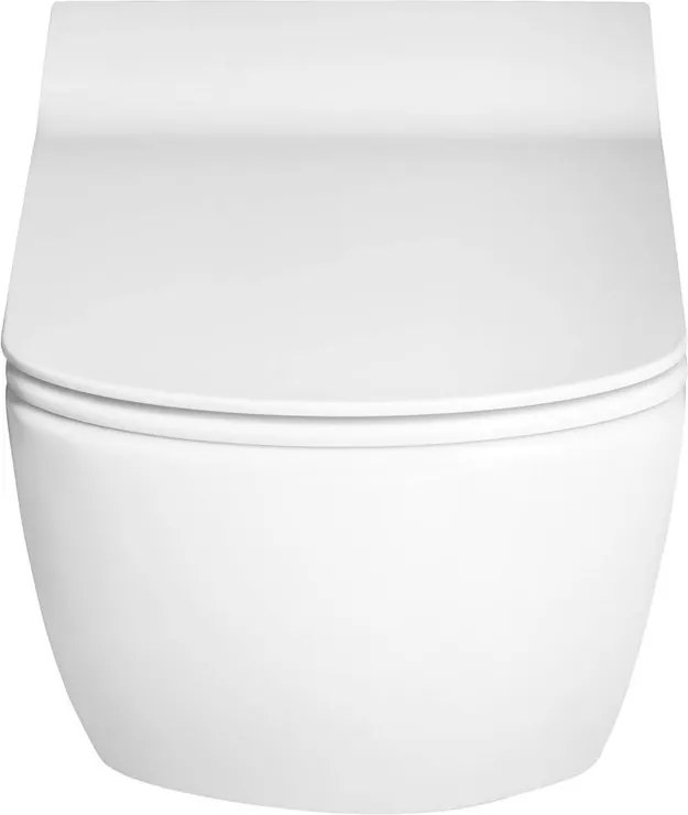 Sapho Sapho, GLANC závěsná WC mísa, Rimless, 37x51,5 cm, bílá, GC321