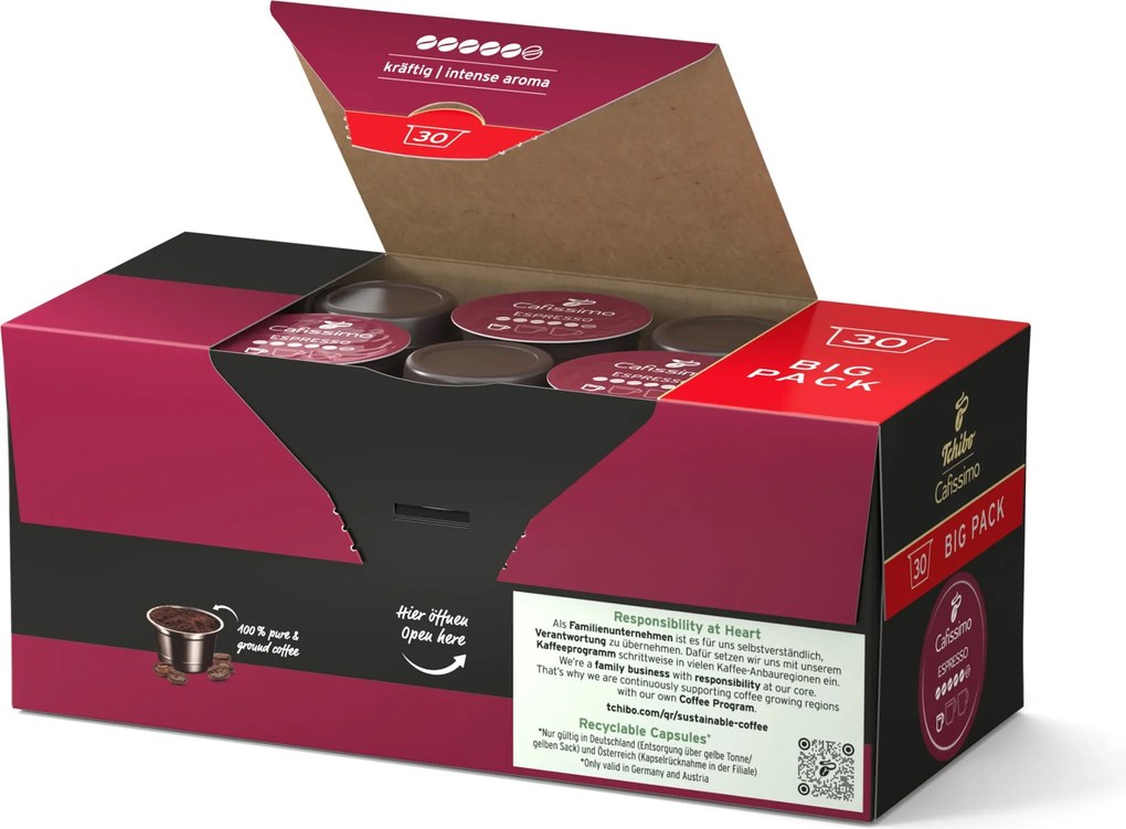 Cafissimo Espresso silné - Intenzita: 5/6