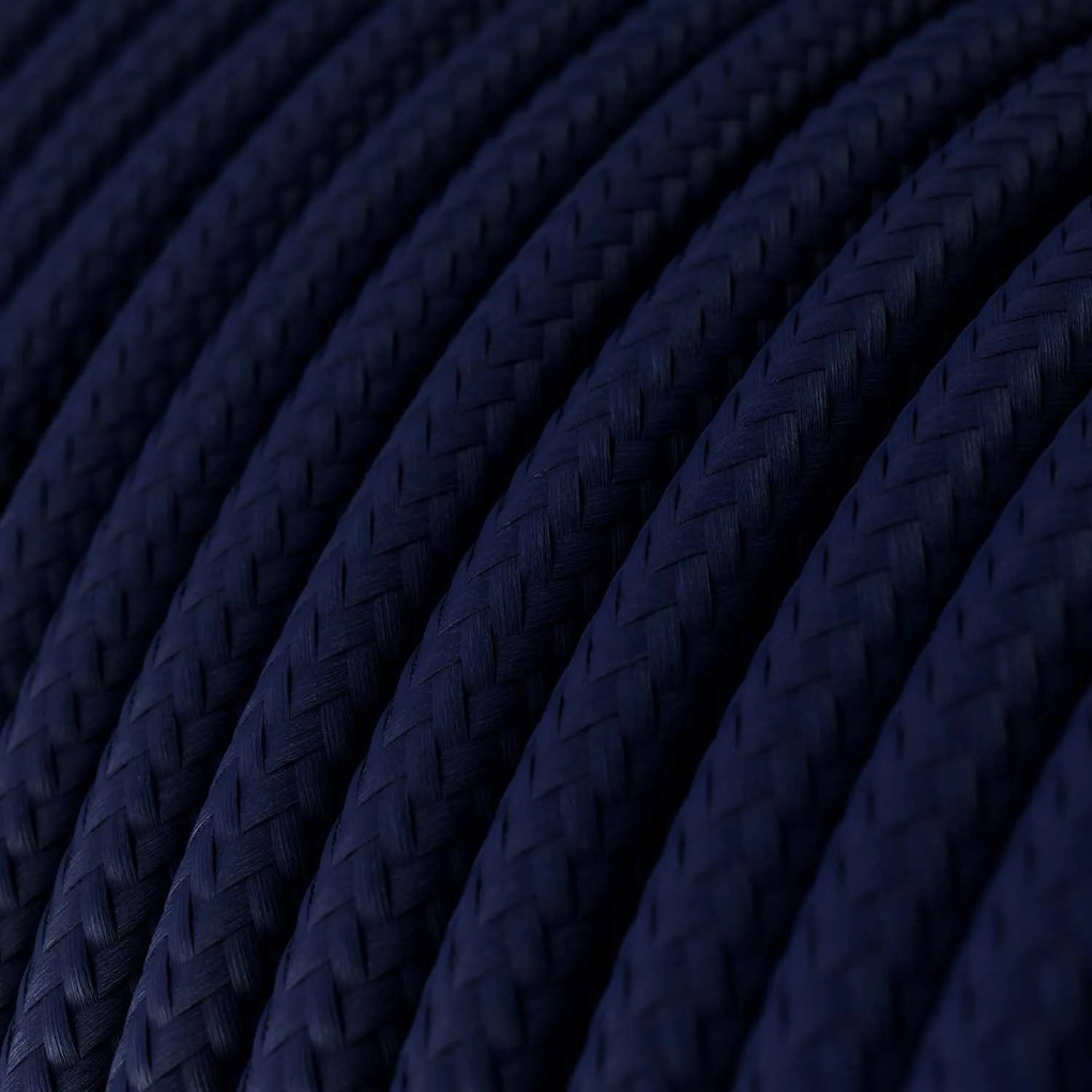 creative cables Svítidlo s textilním kabelem a barevnými silikonovými komponenty Barva: Černá