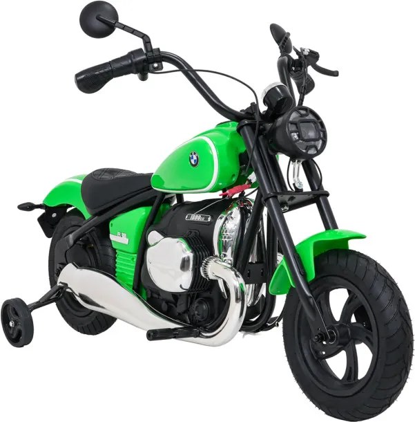 Elektrická motorka BMW R18 zelená