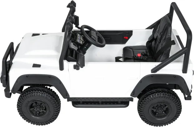 Elektrické autíčko Land Rover Defender 110 SVX bílé