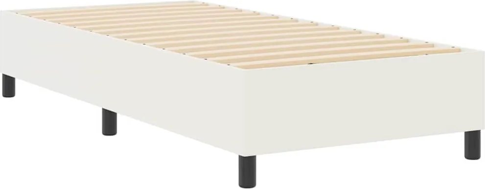 Rám platformy Krémová 90 x 190 cm Žebrovaná látka 3337384